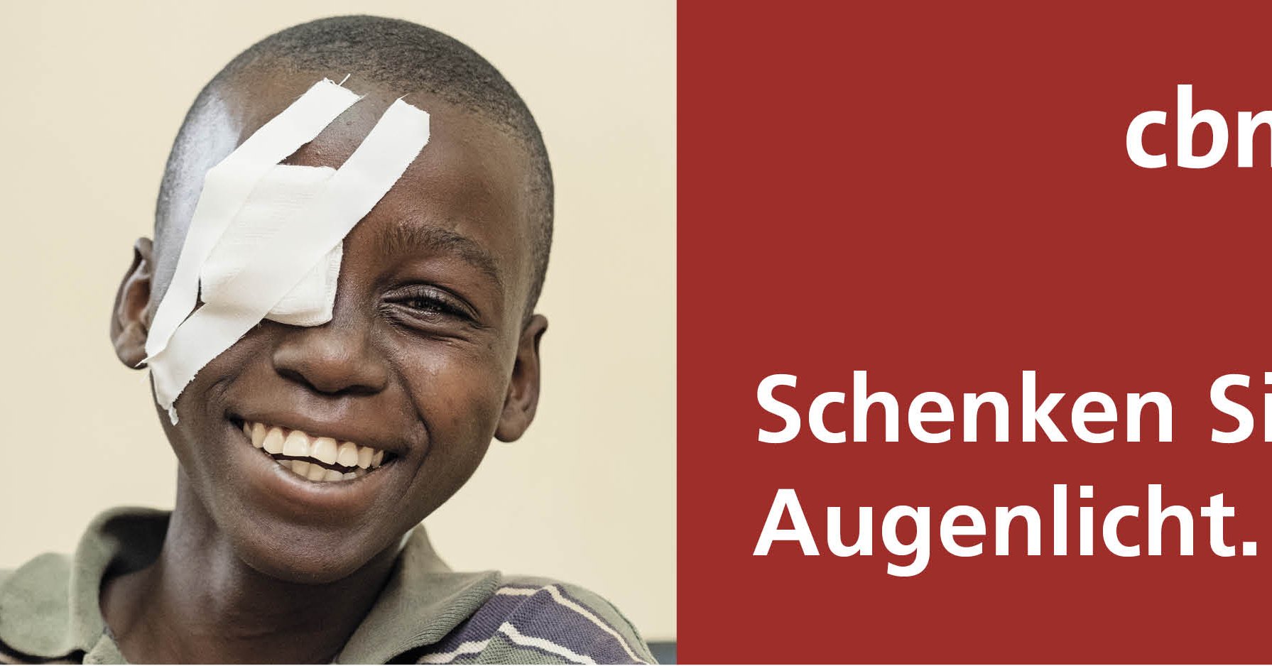 Spende abschliessen - CBM Christoffel Blindenmission Schweiz